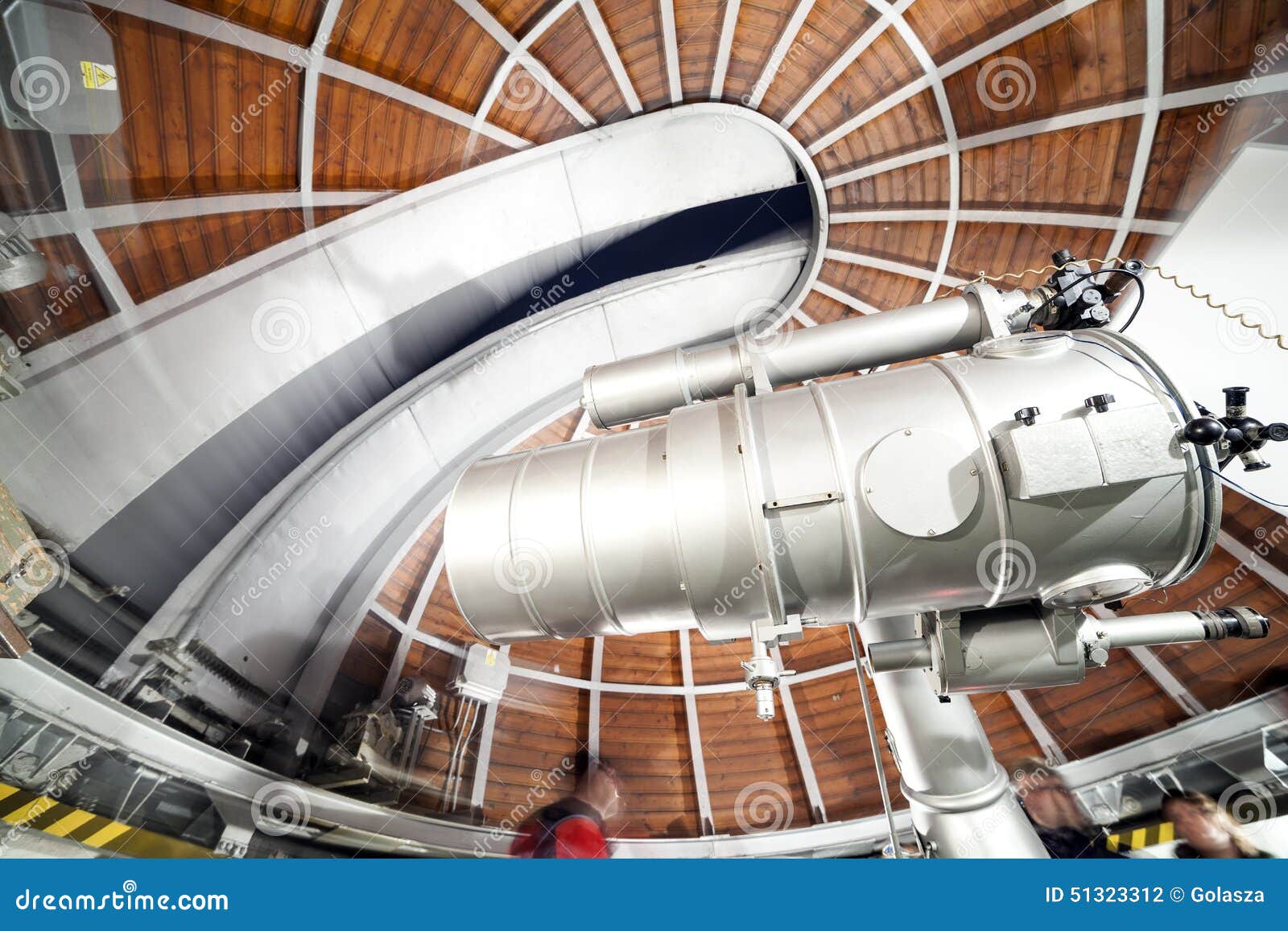 Modernt Astronomiteleskop I En Astronomisk Observatorium Arkivfoto ...