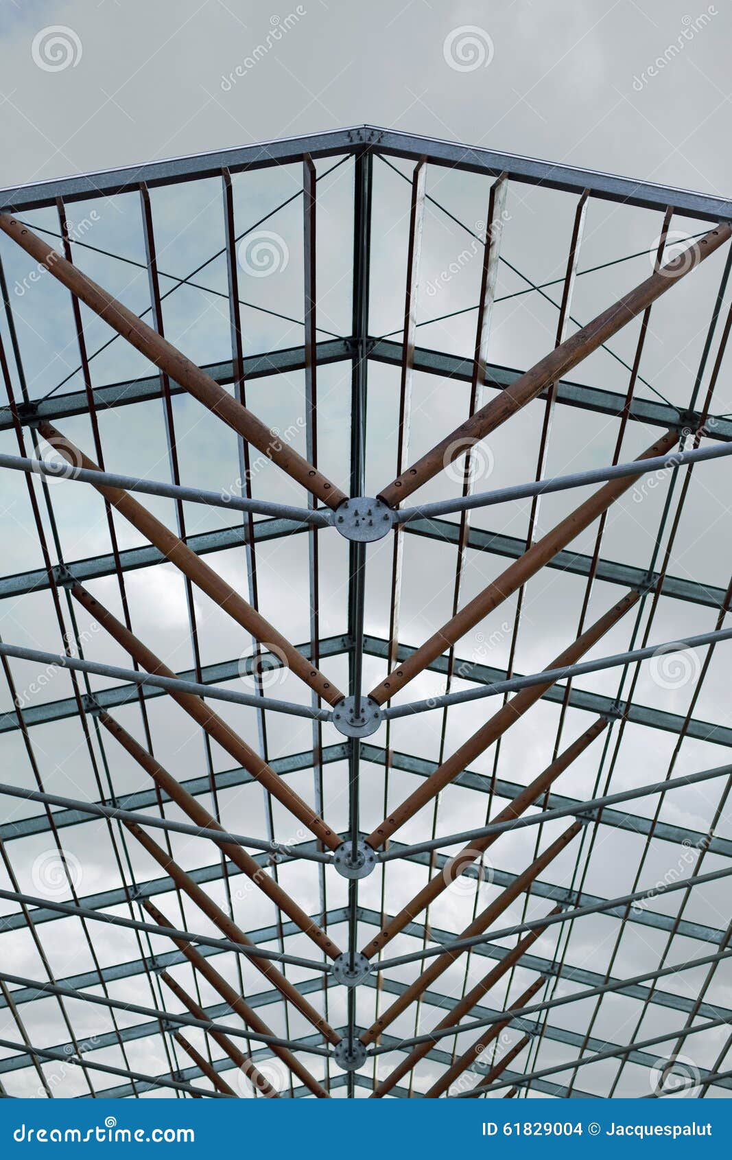 Modernt glass tak arkivfoto. Bild av inre, arkitektur - 61829004