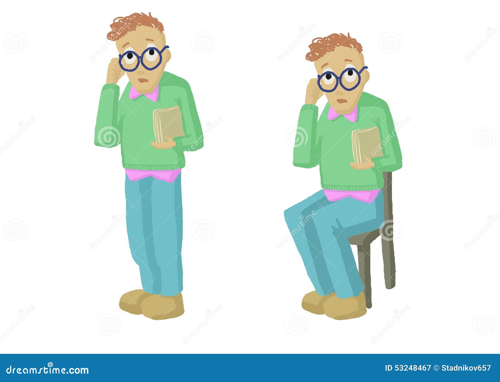 Modest stock illustration. Illustration of excellent - 53248467