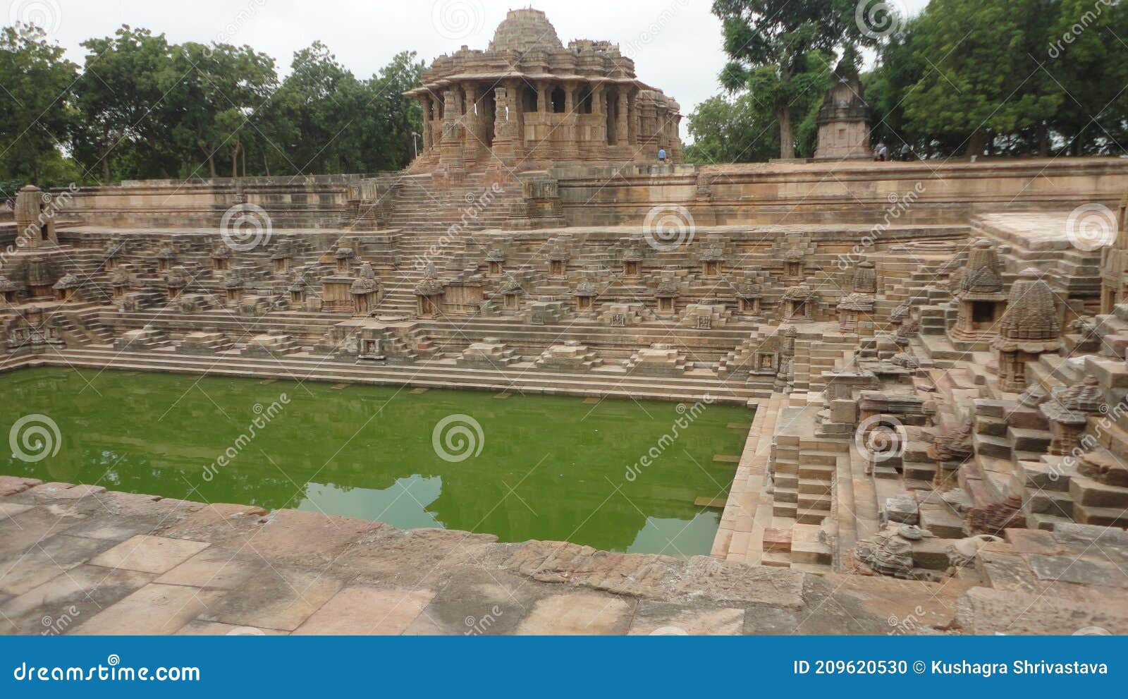 Modhera Sun temple stock photo. Image of complex, heritage - 209620530