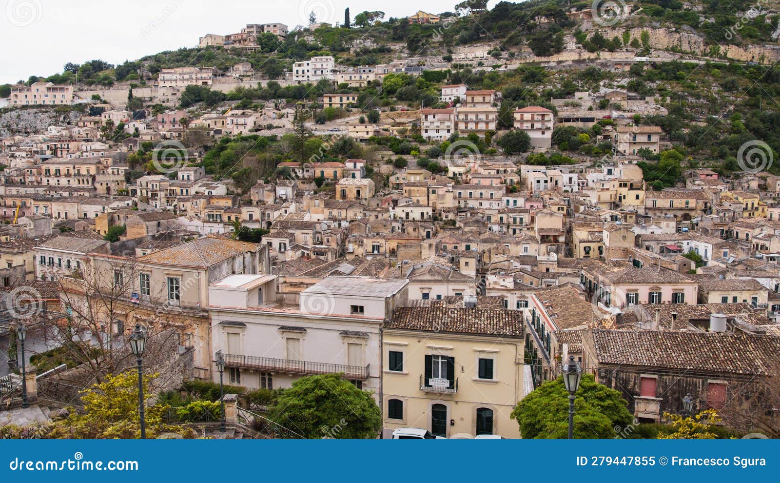 Modica City. Ancient Sicilian Baroque City Stock Image - Image of ...