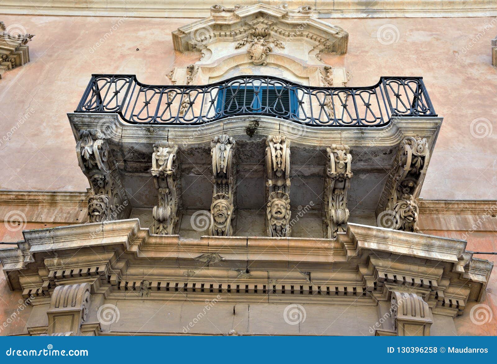 Modica Sicily Italy stock photo. Image of tourism, view - 130396258