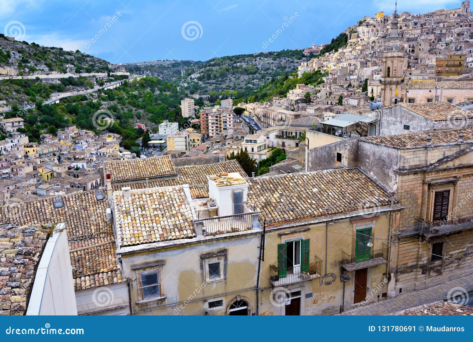 Modica Sicily Italy stock image. Image of holiday, monument - 131780691