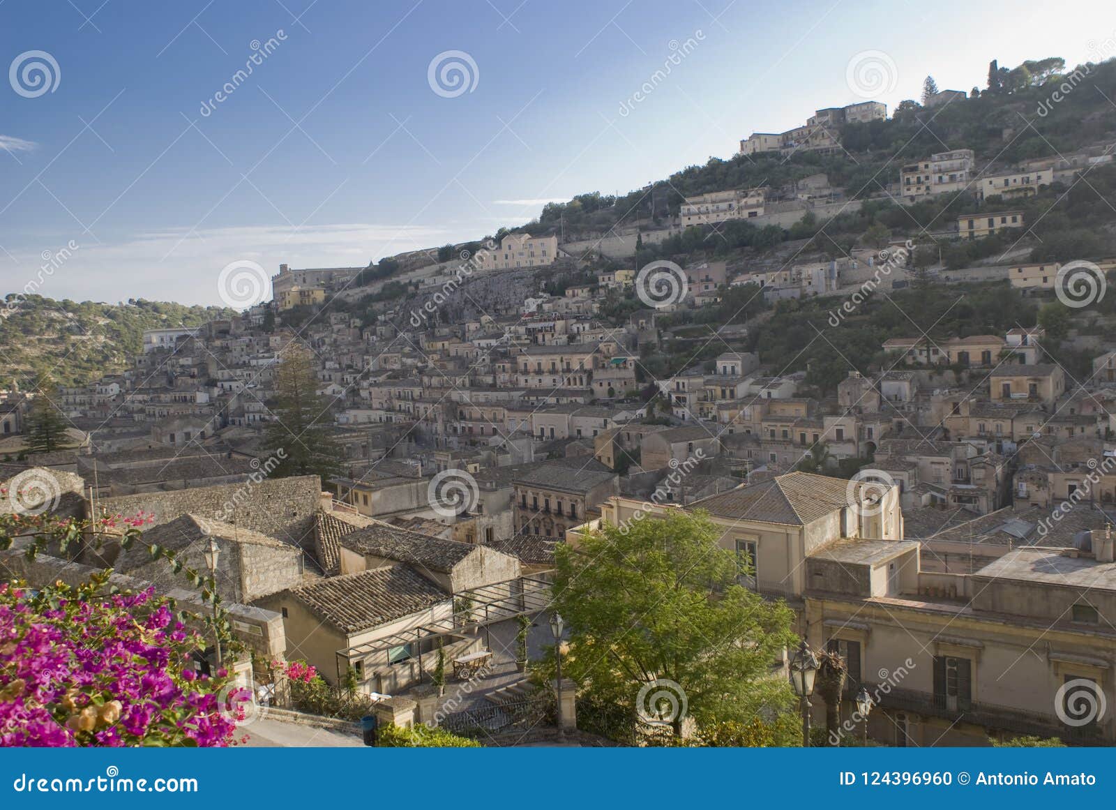 Modica, Sicily stock photo. Image of religion, ispica - 124396960