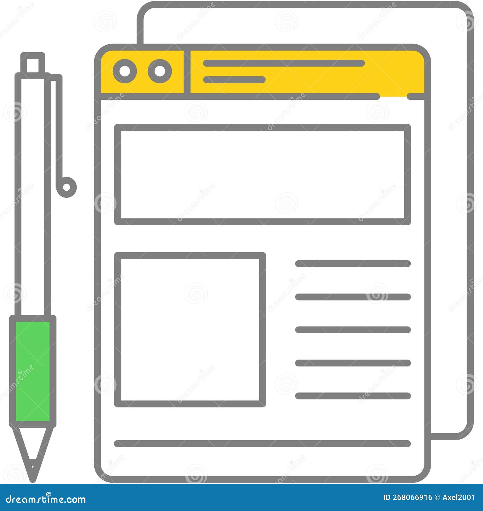 Modification Icon Pc Software Line Flat Vector | CartoonDealer.com ...