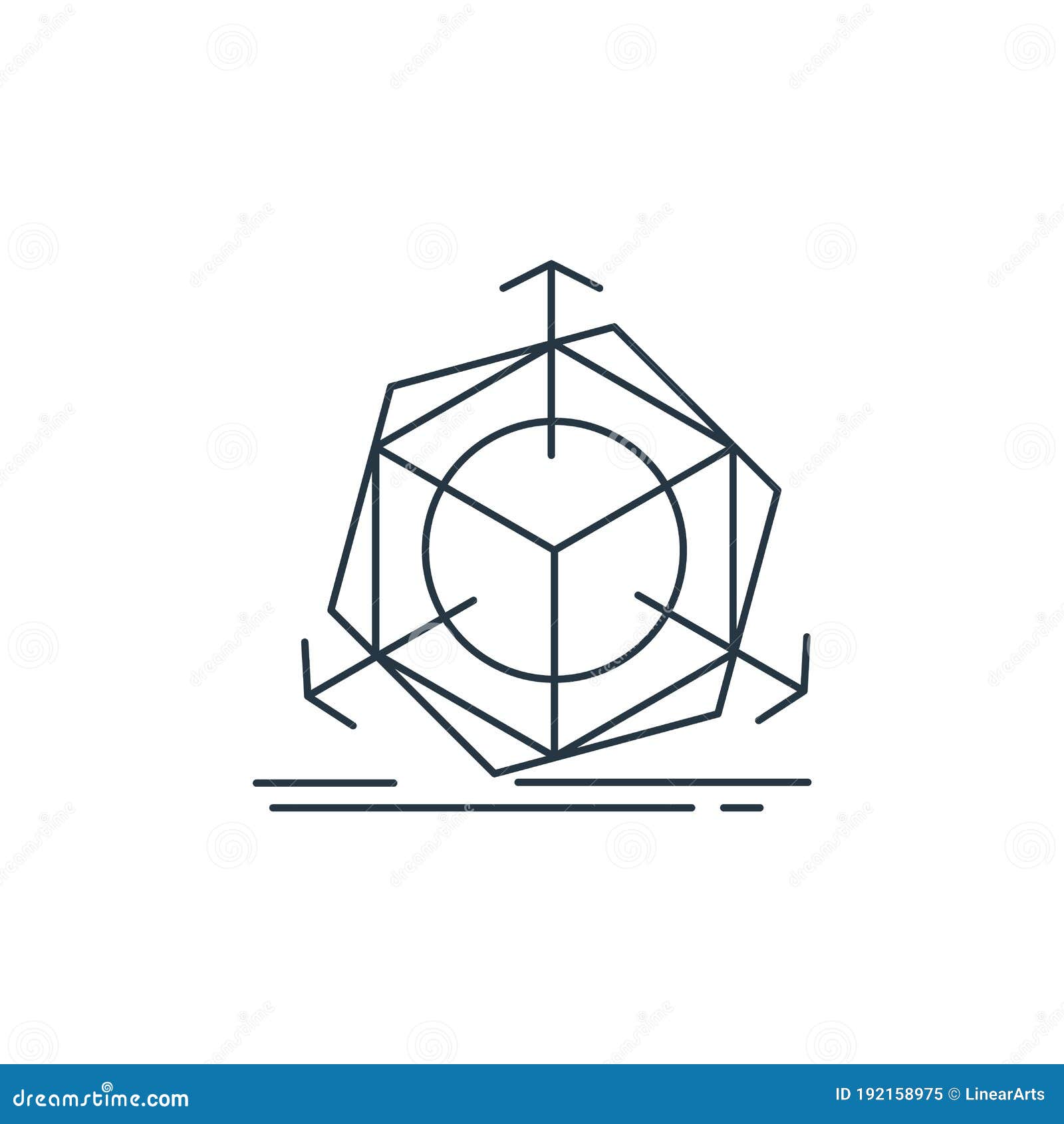 Modification Icon Vector from D Printing and Communication Concept ...