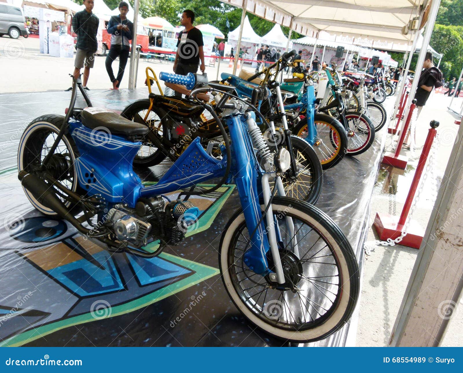 Modification motorcycle editorial stock image. Image of central - 68554989