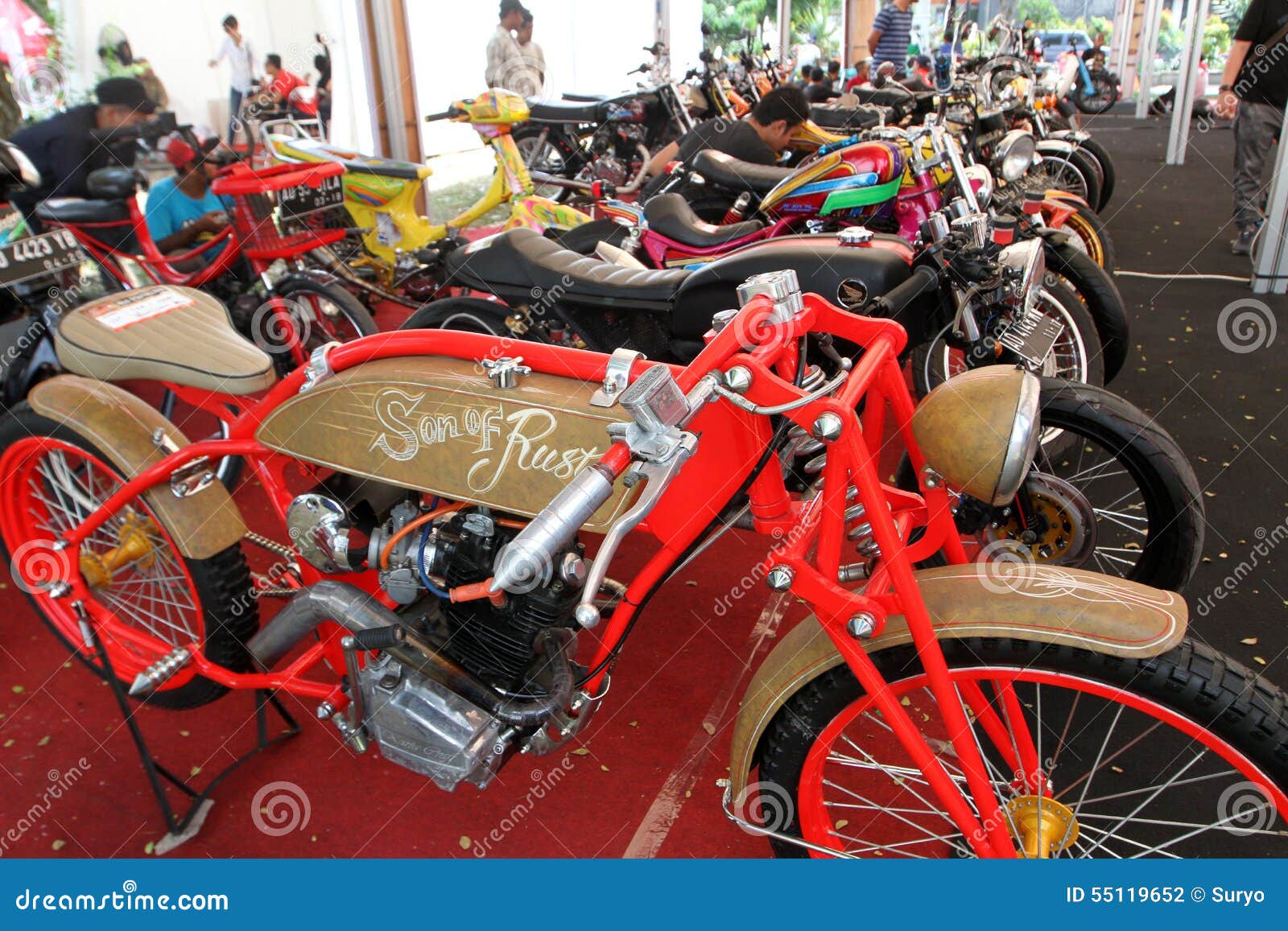 Modification motorcycle editorial photography. Image of vehicle - 55119652