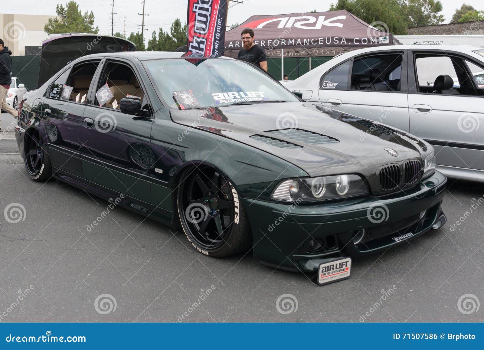 Modified BMW on display editorial photo. Image of event - 71507586