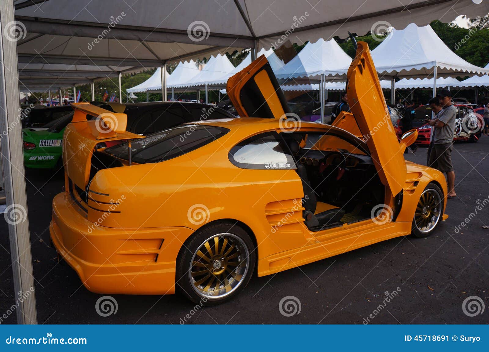 Modified car editorial photo. Image of indonesia, central - 45718691