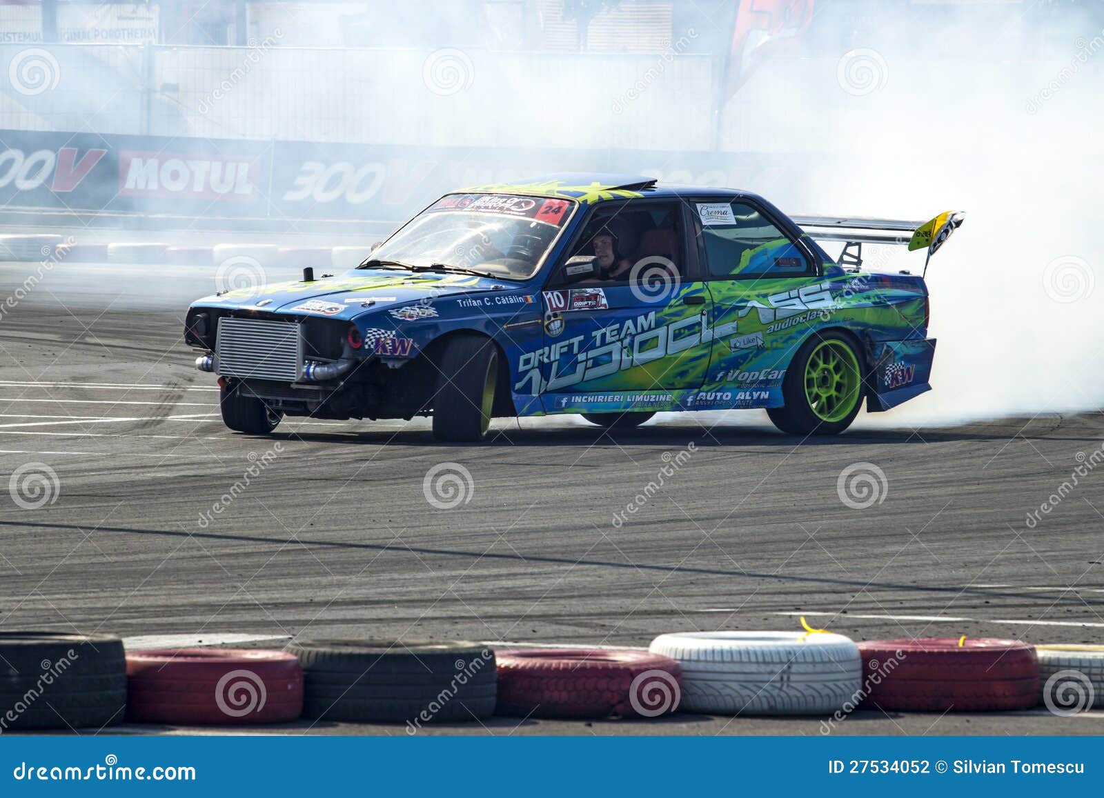 BMW Front, Drifting Car After Tuning Editorial Image | CartoonDealer ...