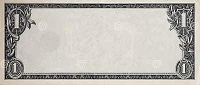 Modified Decorative One Dollar Bill Artwork Stock Photo - Image of ...