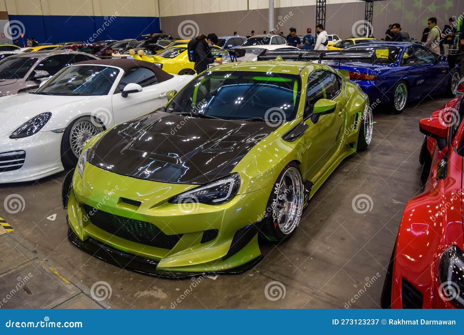 Modified Green Toyota 86 or GT86 in the Elite Showcase Editorial ...