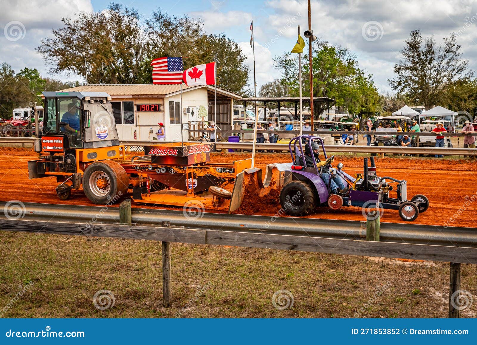 Modified Mini Tractor Puller Editorial Photography - Image of machinery ...