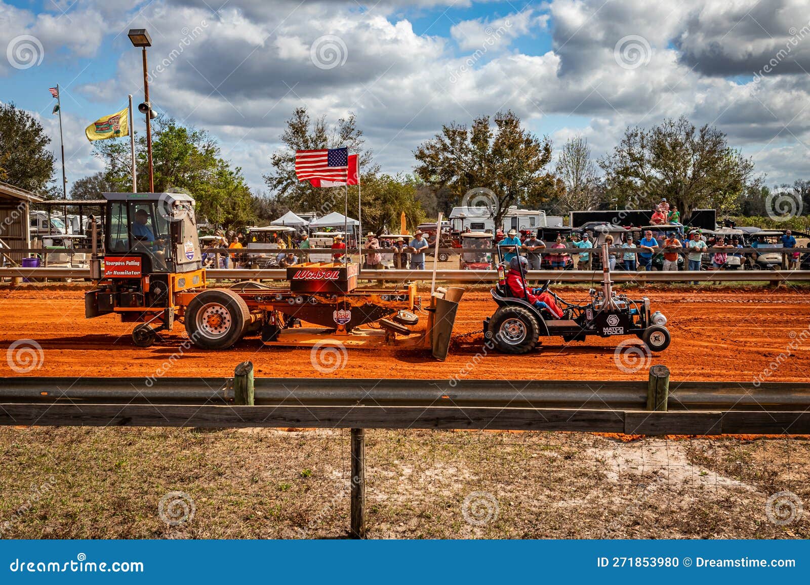 Modified Mini Tractor Puller Editorial Image - Image of agriculture ...