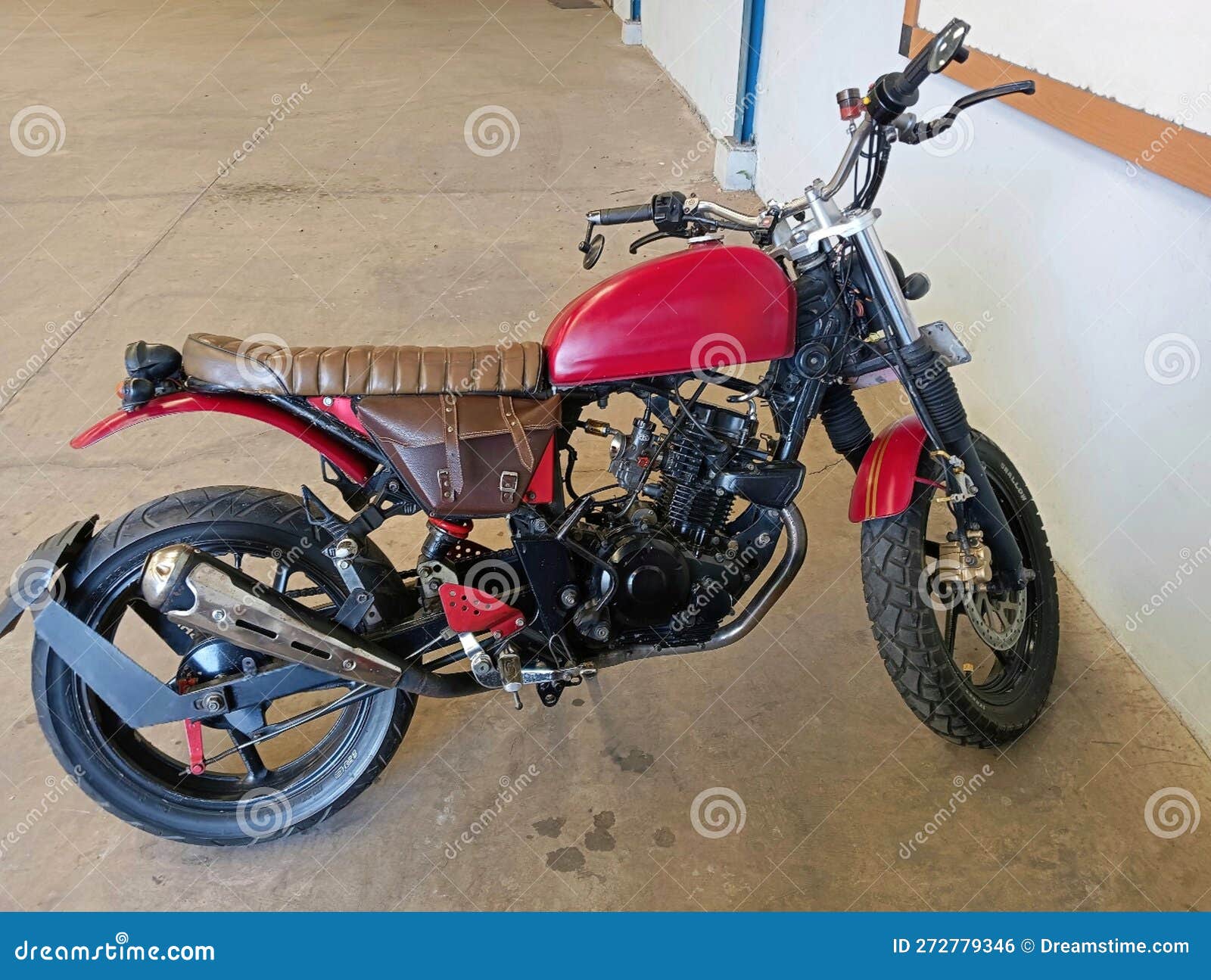 Modified Motorbikes Look Dashing and Manly Stock Photo - Image of manly ...