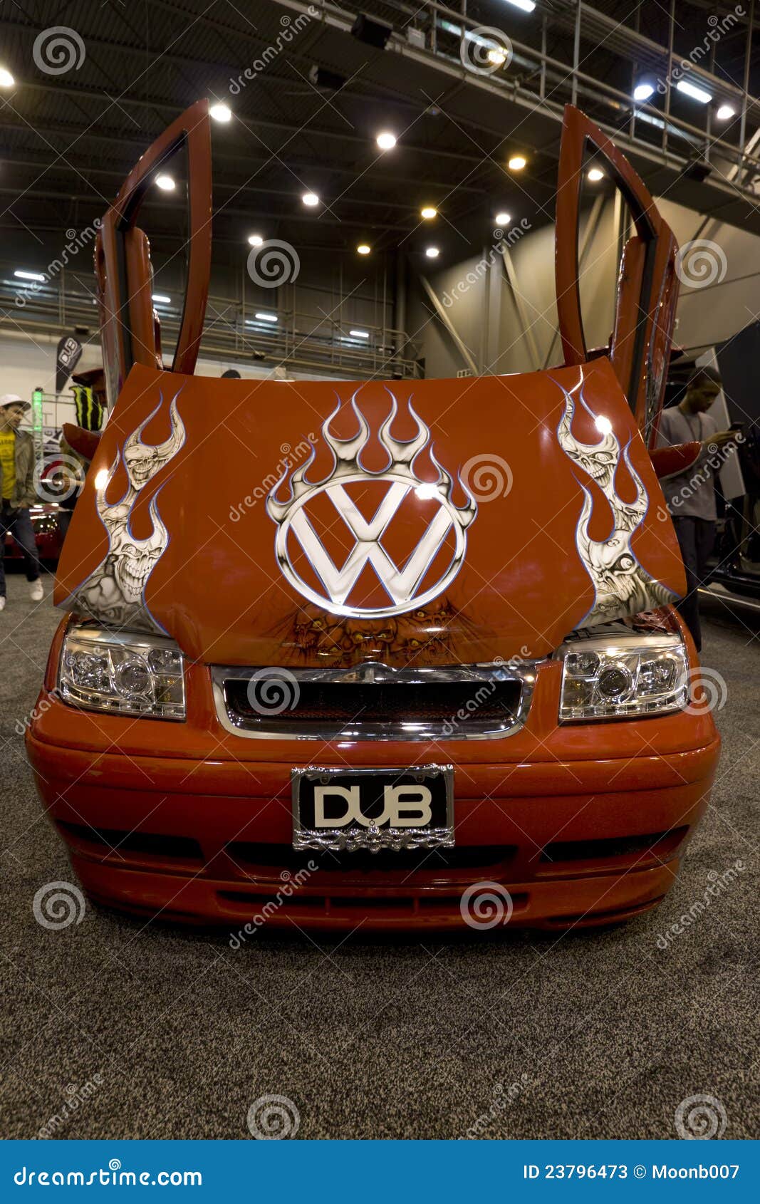 Modified Volkswagen editorial stock photo. Image of presentation - 23796473