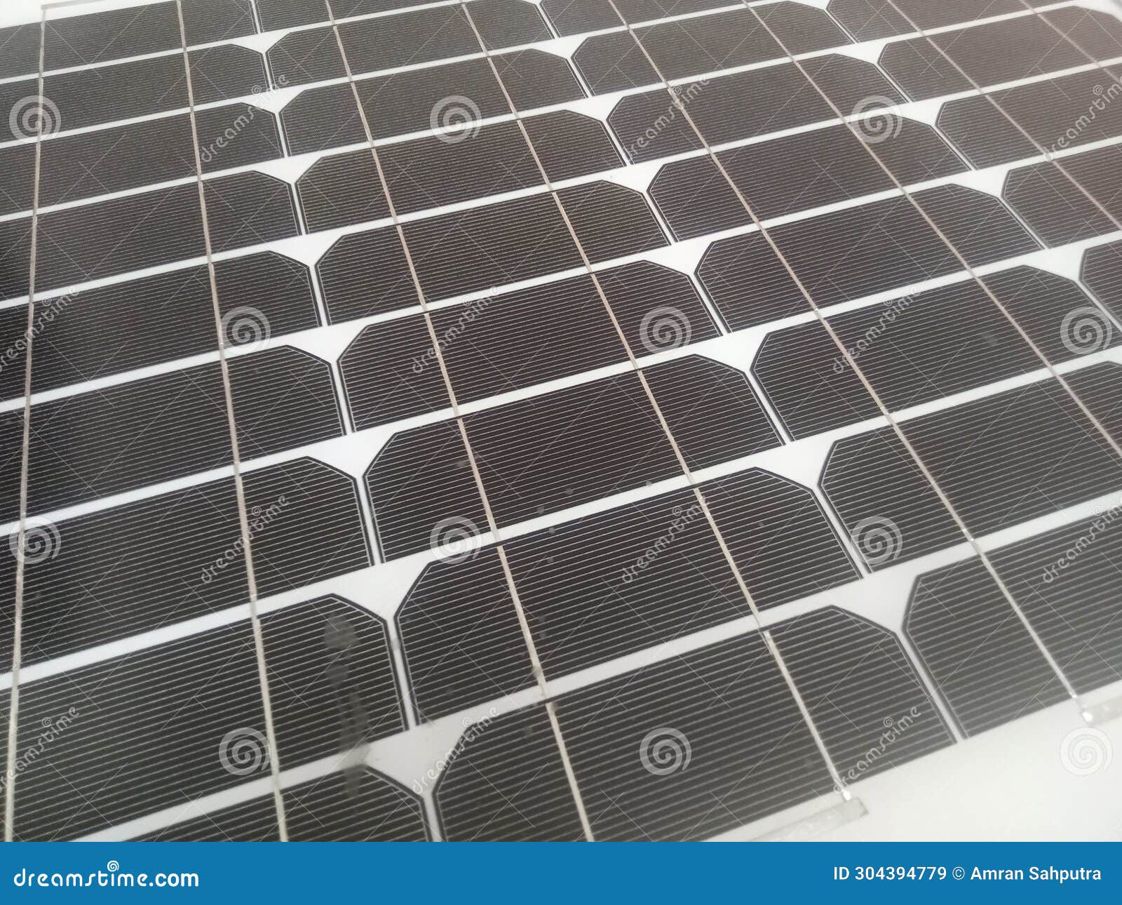 Modul Surya Fotovoltaik Jenis Monokristalin Stock Image - Image of ...