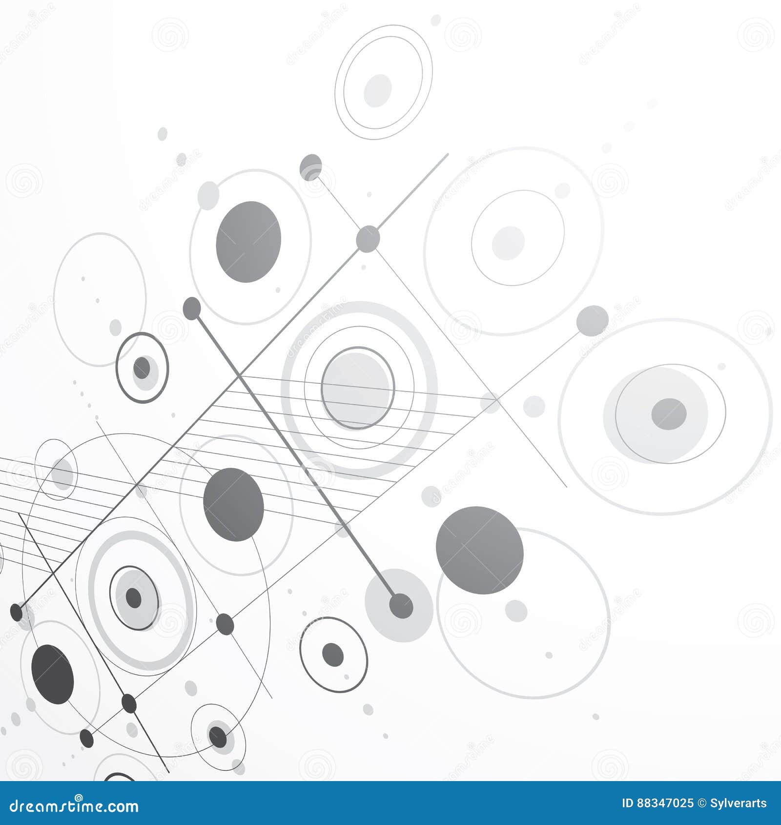 Vector Grayscale Round Simple Mandala - Adult Coloring Book Page ...