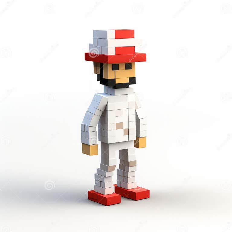 Modular Constructivism: Minecraft Ninja Character with Hat and Sneakers ...