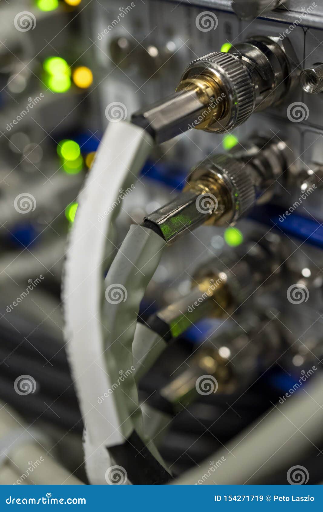 Modular DVB To IP Gateway System for IPTV Headends Encoders Stock Image ...