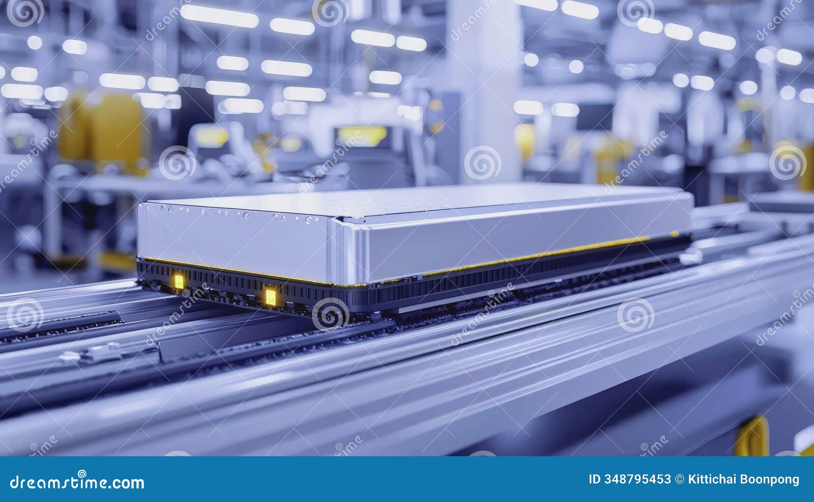 Modular EV Battery Pack Being Assembled Using Recycled Materials, Clean ...