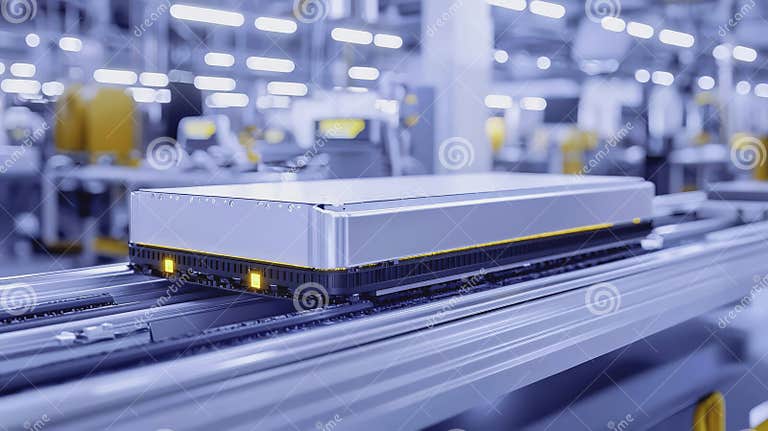 Modular EV Battery Pack Being Assembled Using Recycled Materials, Clean ...