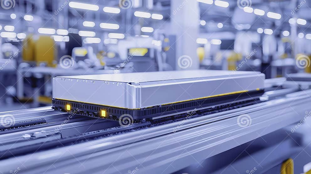 Modular EV Battery Pack Being Assembled Using Recycled Materials, Clean ...