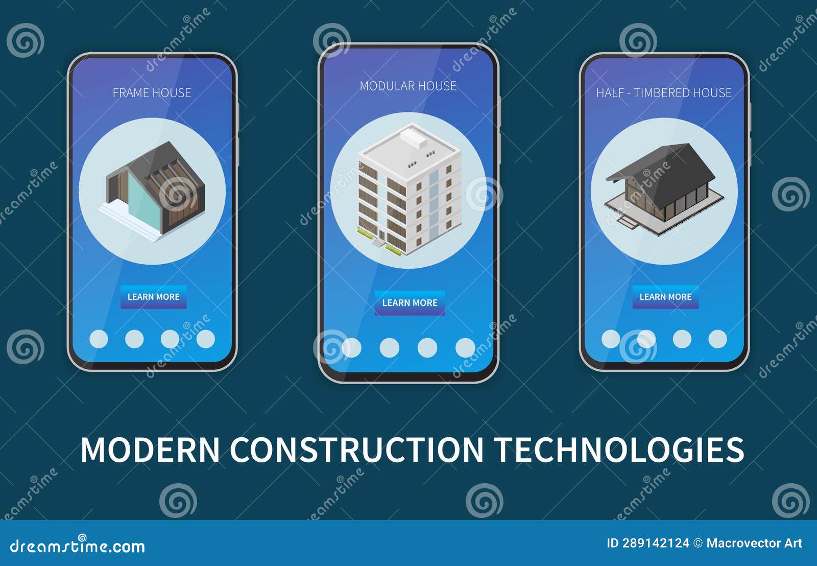 Modular Frame Building Set stock vector. Illustration of industry ...