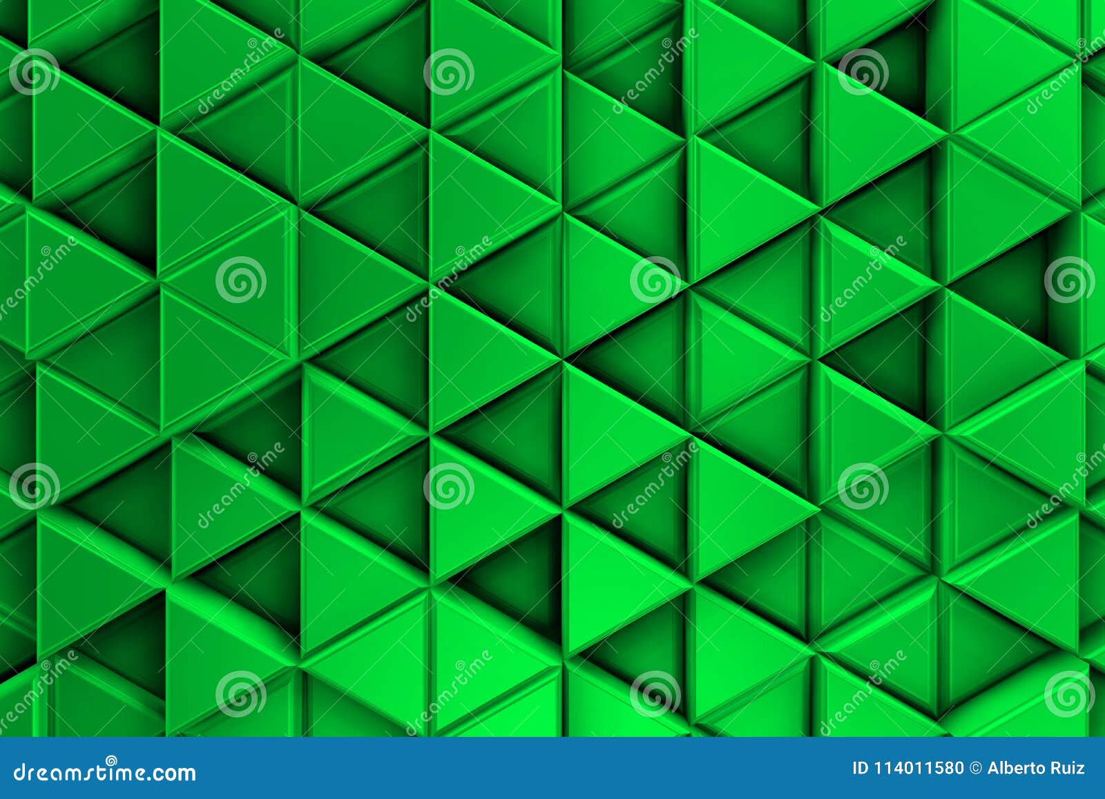 GREEN TRIANGLE RELIEF BACKGROUND with SHADOWS Stock Illustration ...