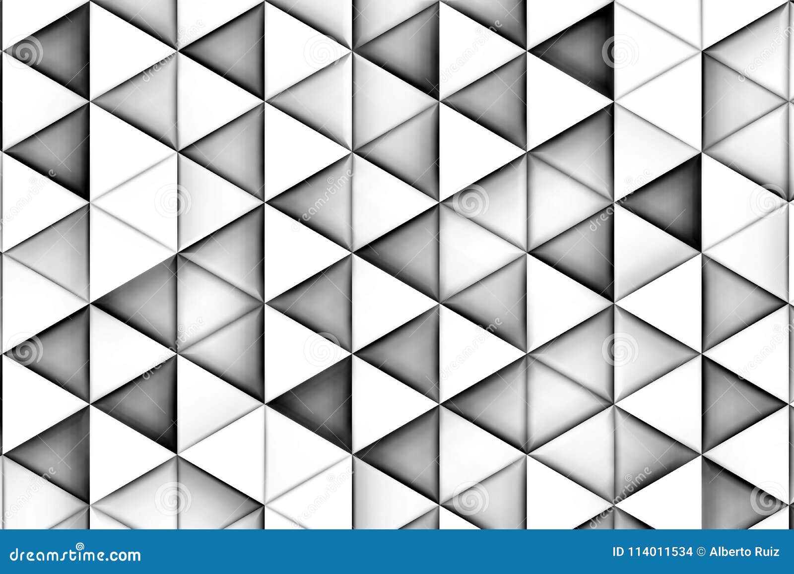 WHITE TRIANGLES RELIEF BACKGROUND with SHADOWS Stock Illustration ...