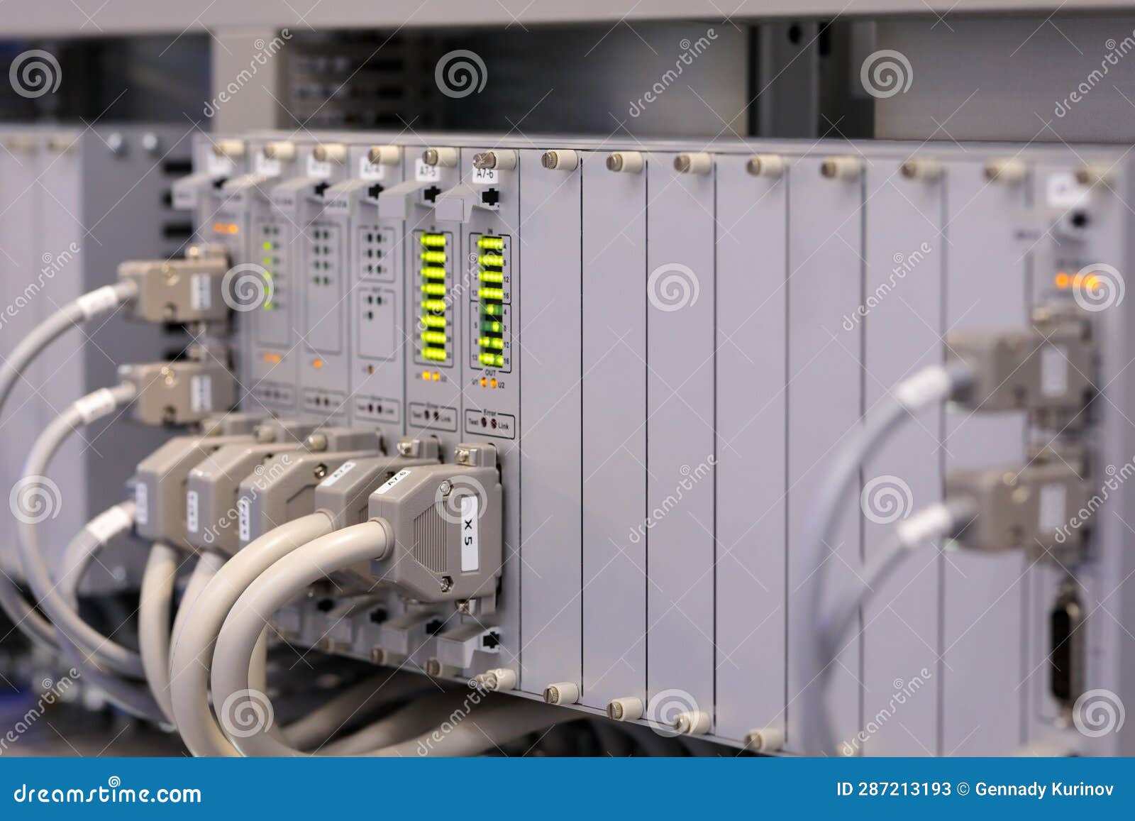 Modular PLC Based Automated Process Control System Stock Image - Image ... Modular PLC Based Automated Process Control System Stock Image - Image ...