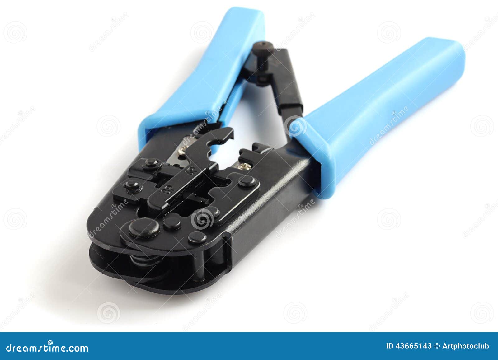 Modular plug crimps stock image. Image of repair, crimping - 43665143