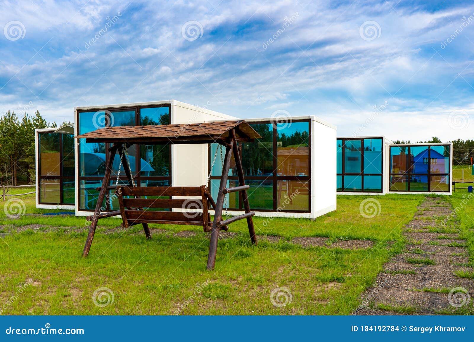 Modular Prefabricated Houses Made of Panels with Large Panoramic ...