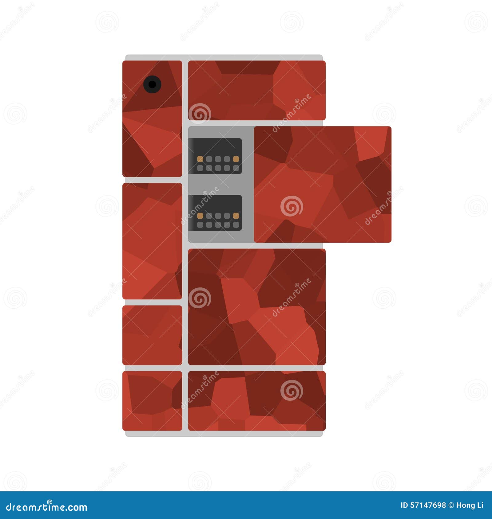 Modular Smart Phone with Different Modules Rendering Stock Vector ...