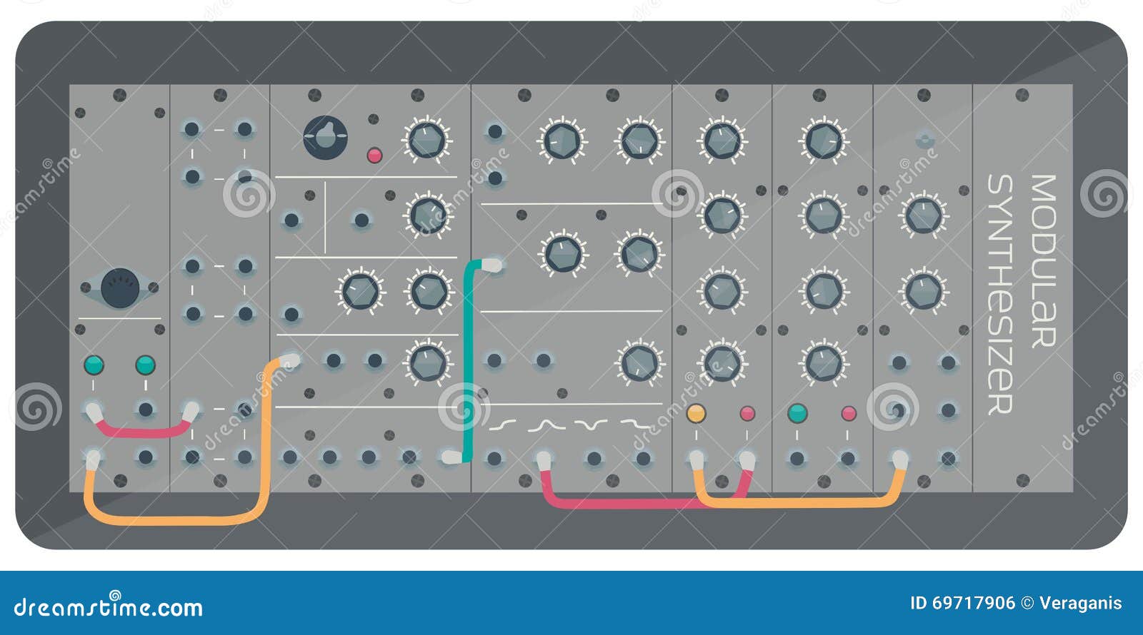 Modular Machine Warehouse In Industrial Modern 4.0 Background Royalty ...