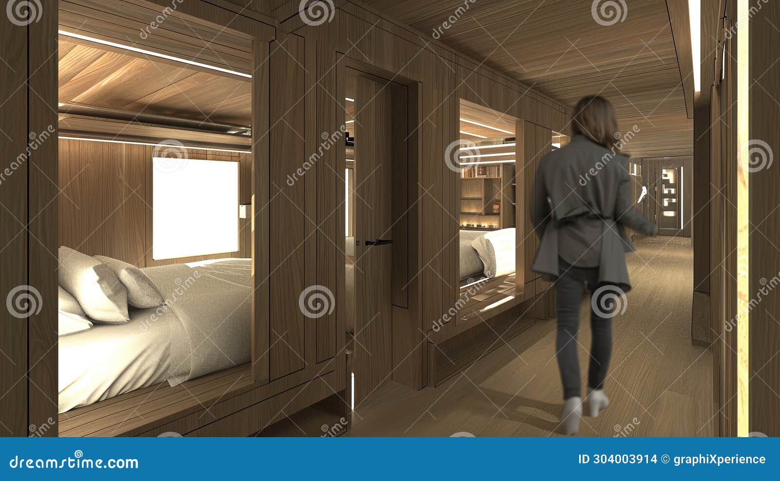 Modular Urban Apartment Interior Stock Illustration - Illustration of ...