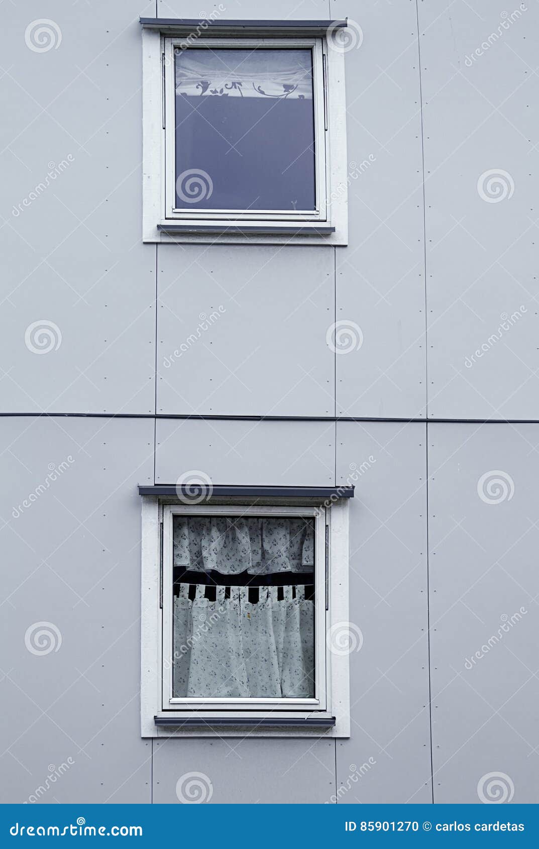 Modular Wall Panels Structure Exterior Stock Photo - Image of exterior ...