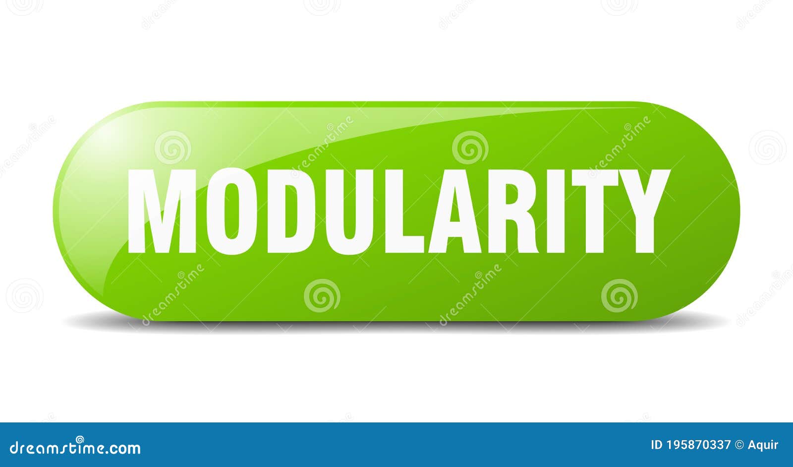 Modularity Button. Modularity Sign. Key. Push Button Stock Vector ...