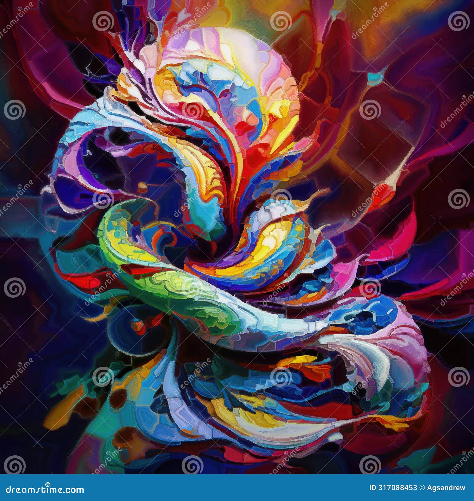 Modularity of Color Compilation Stock Image - Image of asymmetry ...