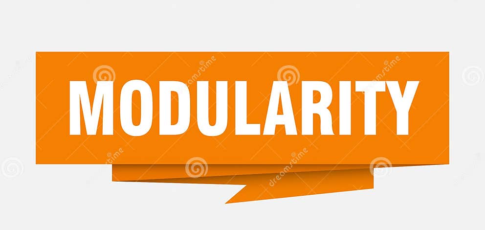 Modularity stock vector. Illustration of modularity - 124322272