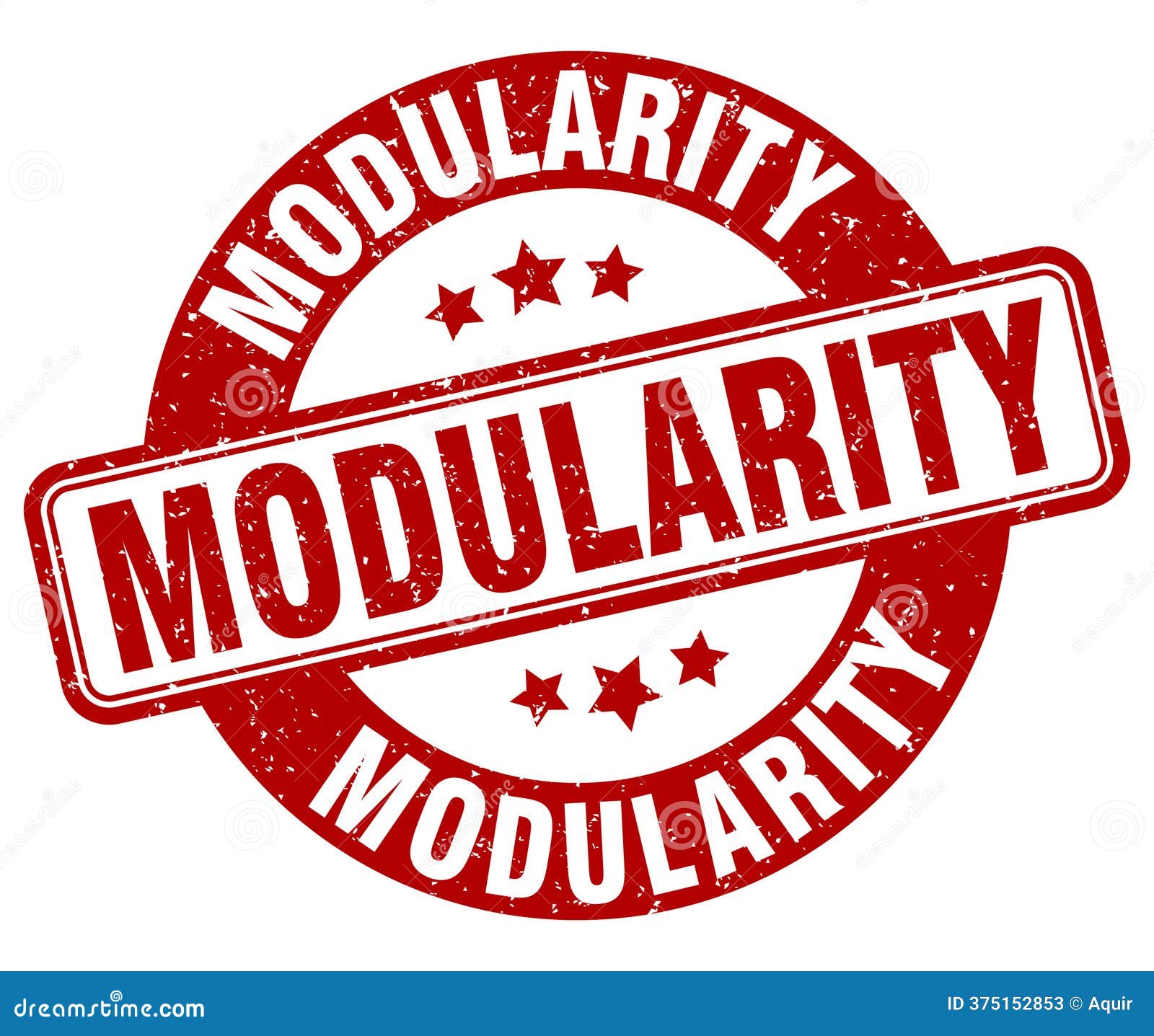 Modularity Label. Modularity Round Band Sign. Vector Illustration | CartoonDealer.com #171554916