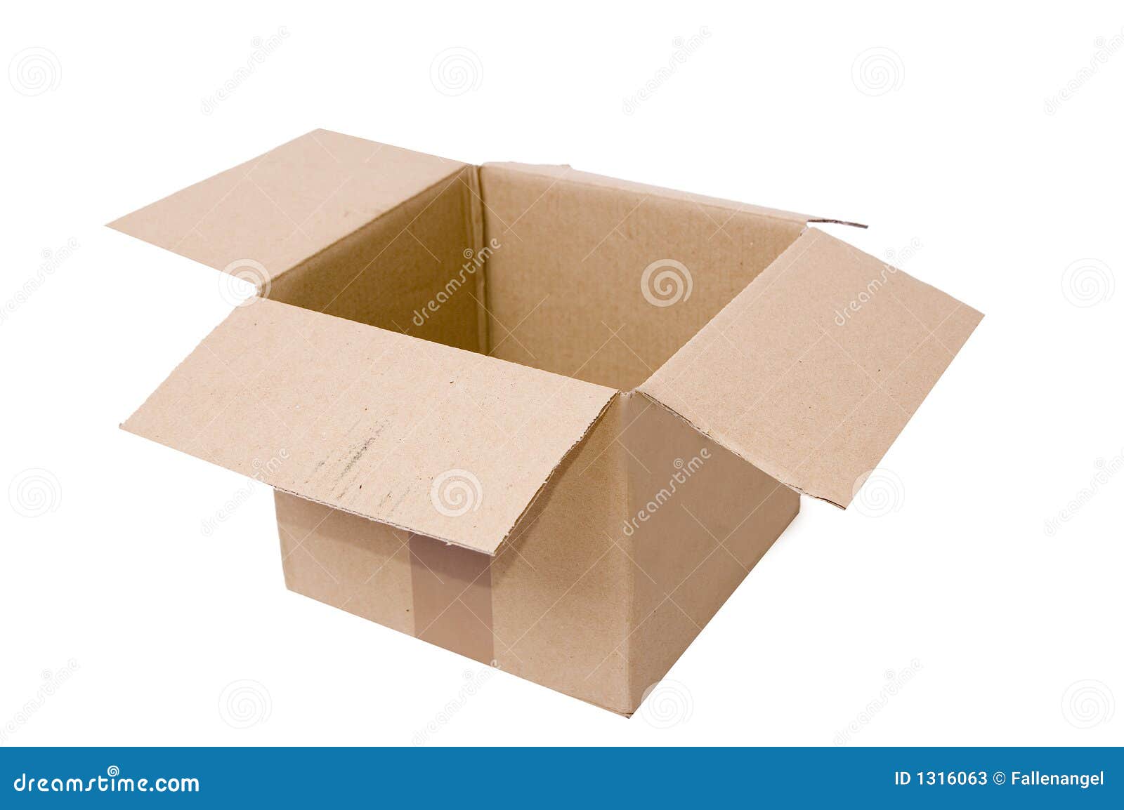 Module de carton image stock. Image du module, blanc, simple - 1316063