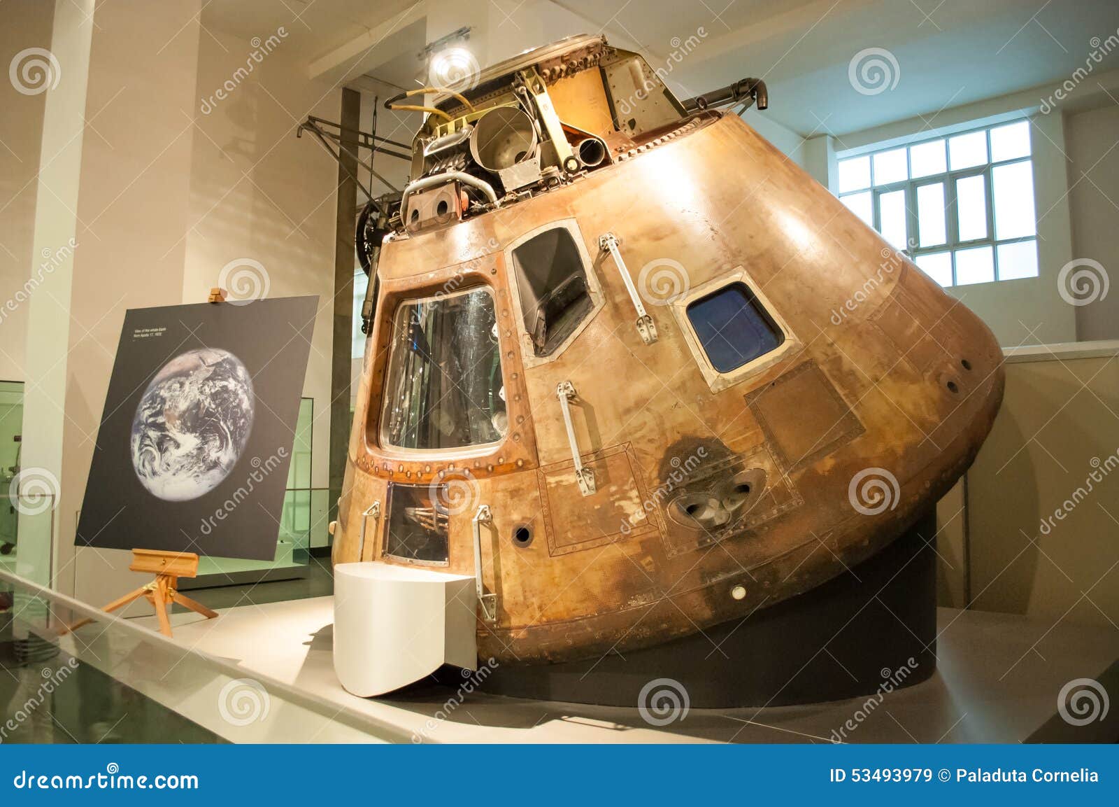 Module De Command D'Apollo 10 En La Science De Londres Image stock ...