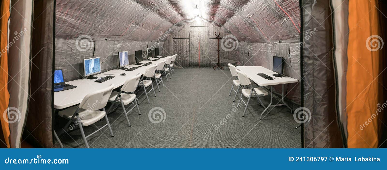 Module Pneumo Frame Mobile Command Post Stock Image - Image of ...