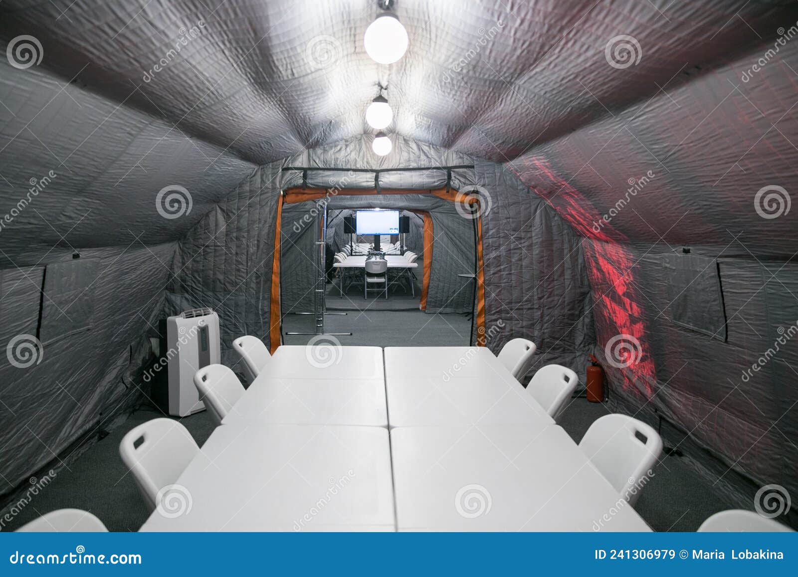 Module Pneumo Frame Mobile Command Post Stock Image - Image of post ...
