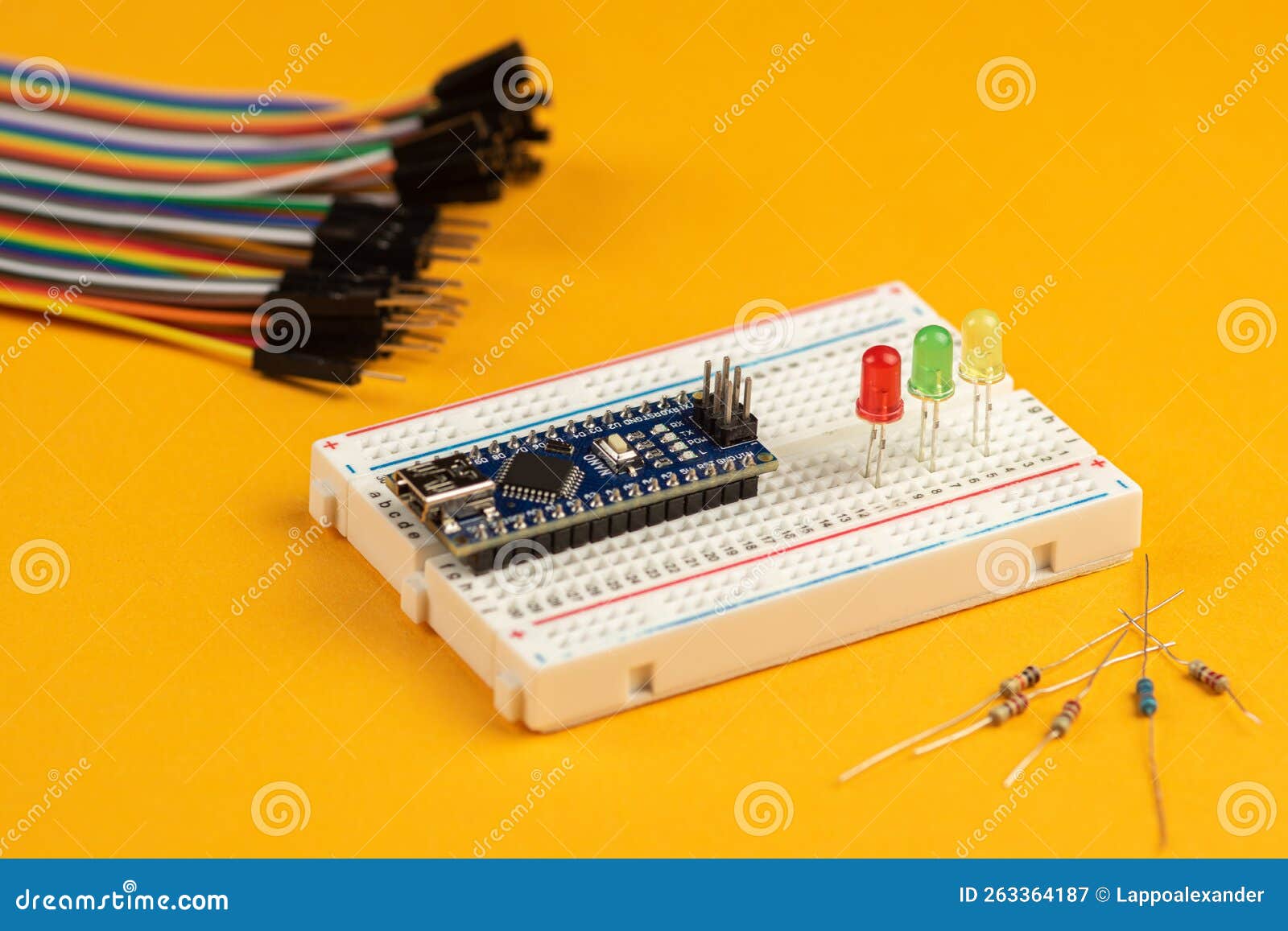 Modules of the Electronic Designer for Training Stock Image - Image of ...
