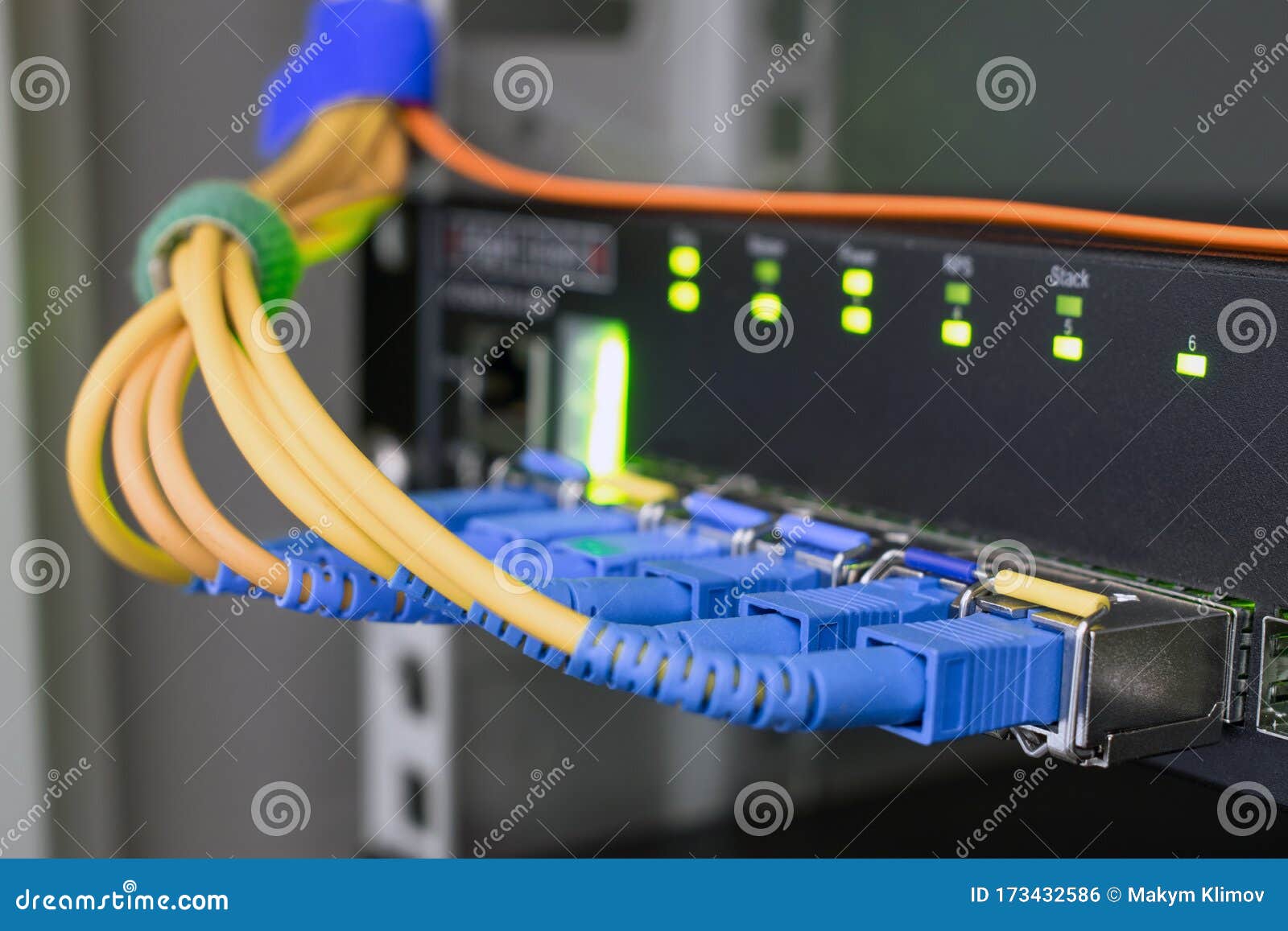 The Modules for High-speed Server Interface are Close-ups ...