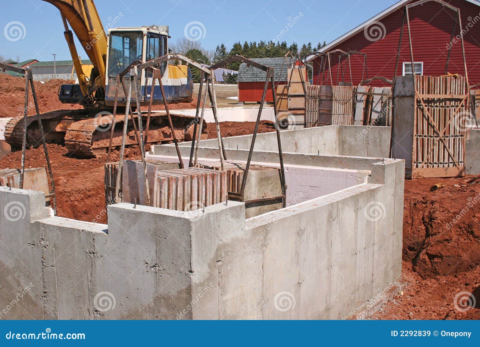 Moduli del fondamento immagine stock. Immagine di costruzione - 2292839