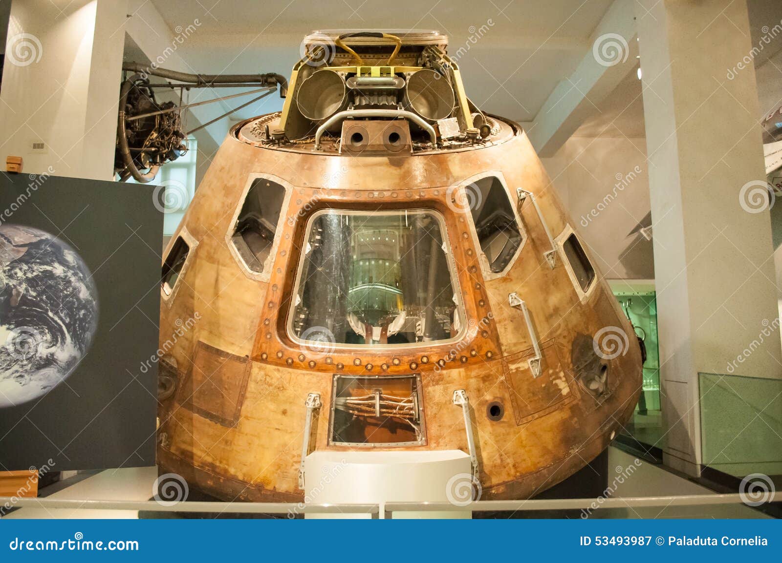 Modulo Di Comando Di Apollo 10 Nella Scienza Di Londons Fotografia ...